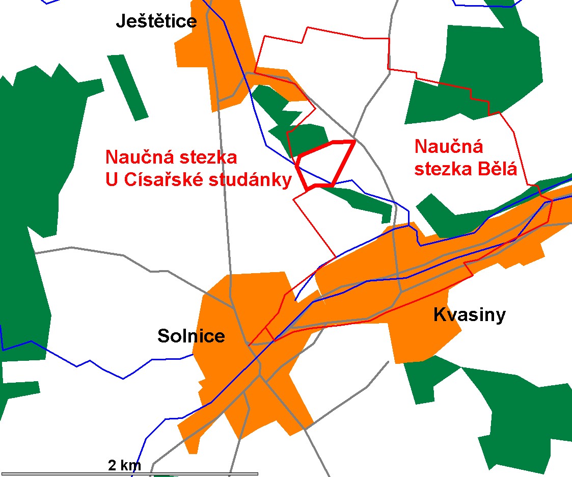 Naučná stezka U císařské studánky :: Hnutí DUHA Podorlicko